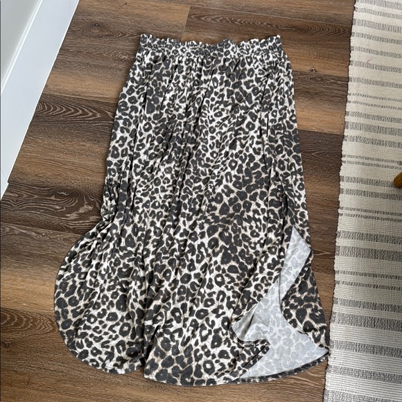 Sweet Lovely By Jen | Skirts | 3xl Leopard Print Womens Maxi Skirt With ...